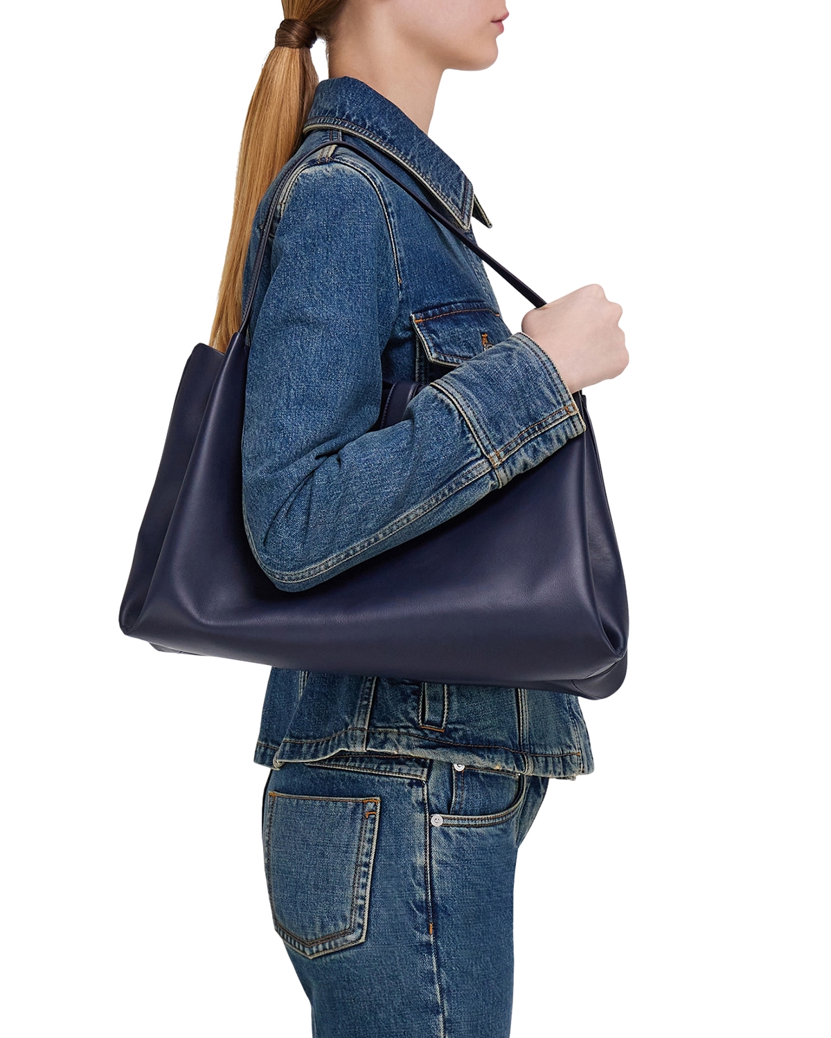 SALVATORE FERRAGAMO Leather Tote Bag